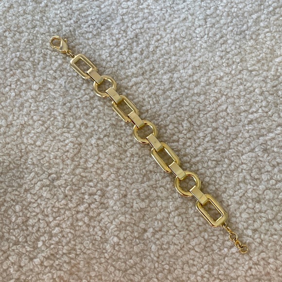 Jewelry | Large Round Rectangular Shaped 18k Yellow Gold Over Brass ...